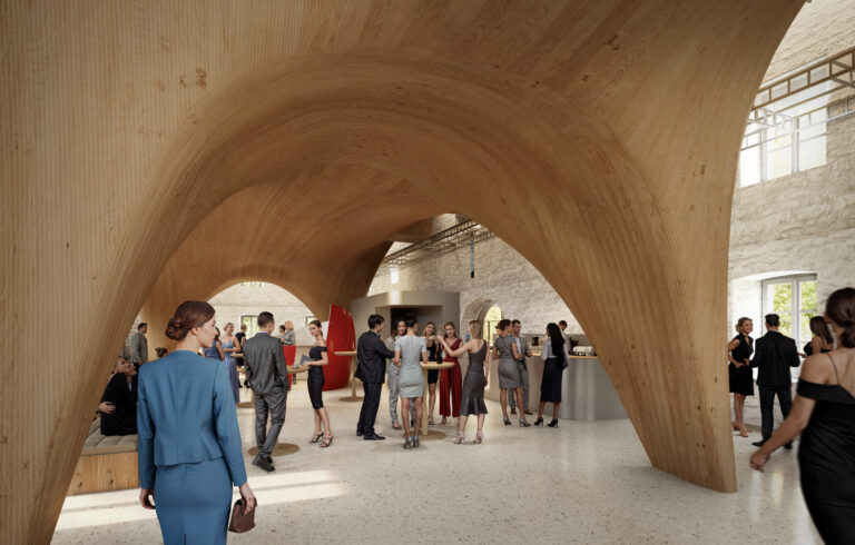 Shigeru Ban designs intimate timber concert hall in the Swiss Alps ...
